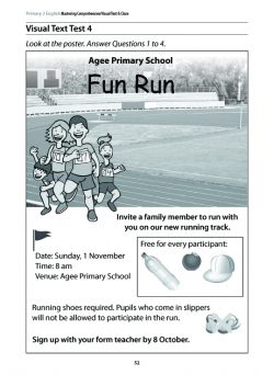 Visual Text Comprehension Worksheets