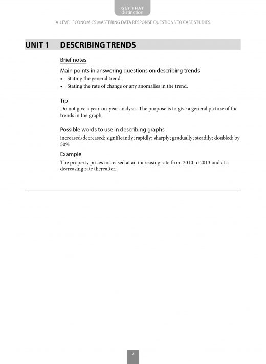 A-Level Economics: Mastering Data Response Questions to Case Studies ...