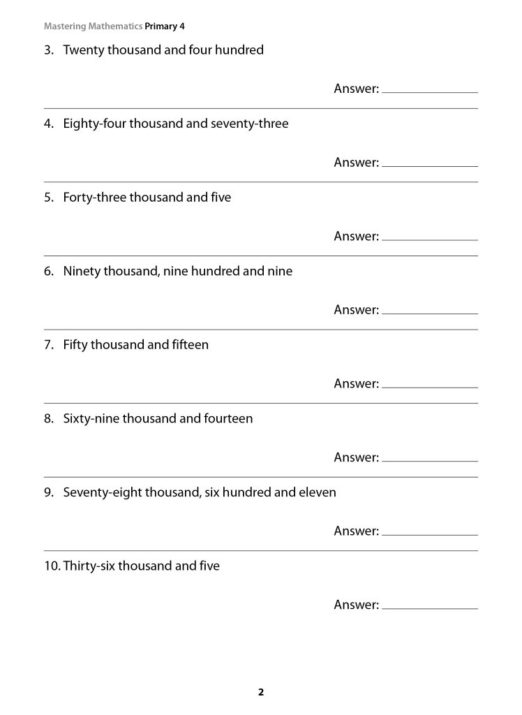 Primary 4 Mathematics - Mastering Mathematics - CPD Singapore Education ...