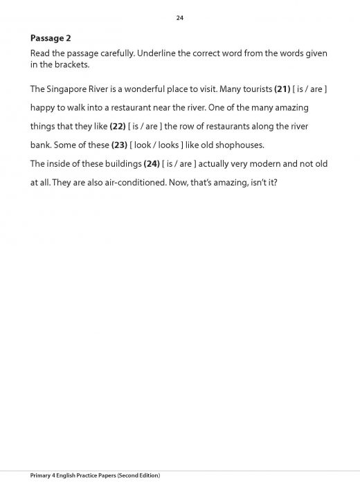 Primary 4 English Practice Papers Second Edition - CPD Singapore ...