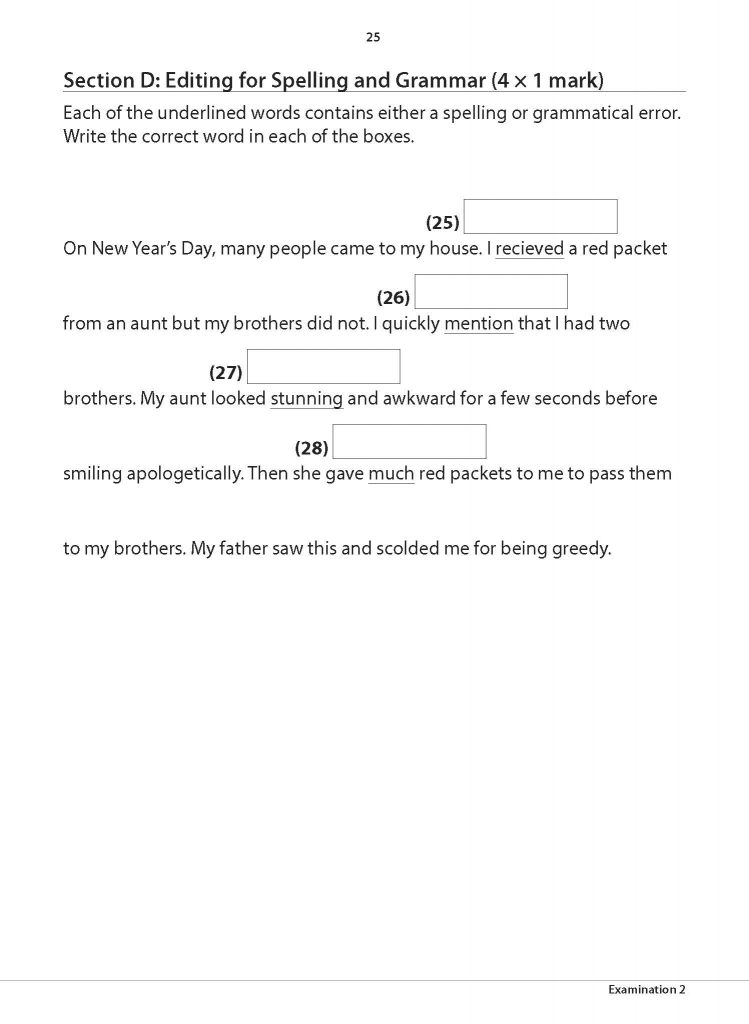 Primary 4 English Practice Papers Second Edition - CPD Singapore ...