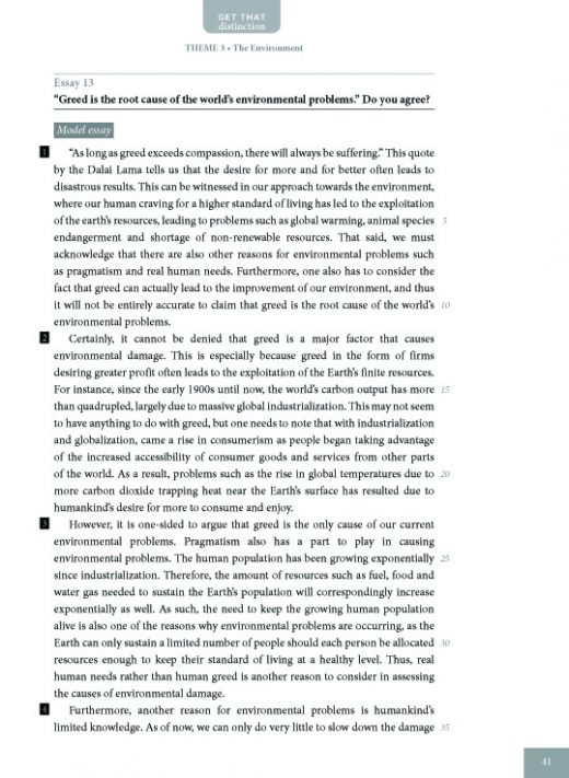 A-Level General Paper: Model Essays by Themes Volume 1 - CPD Singapore ...