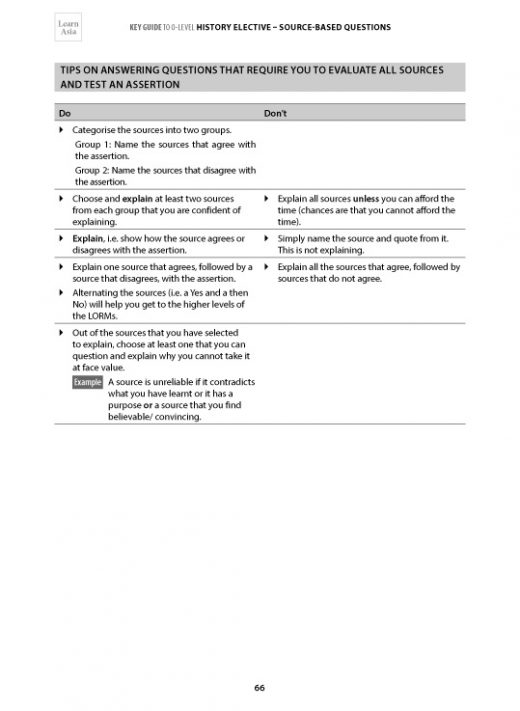 Key Guide O-Level History – Source-Based Questions - CPD Singapore ...