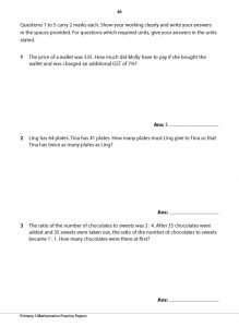 Primary 5 Mathematics Practice Papers - CPD Singapore Education ...
