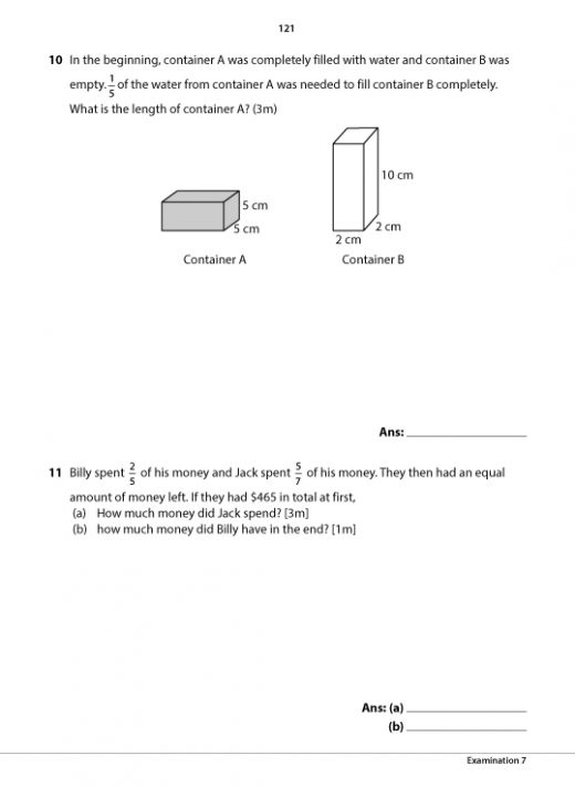 Primary 5 Mathematics Practice Papers - CPD Singapore Education ...