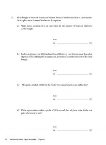 Sec 1 E Math Exam Paper (Express) - CPD Singapore Education Services ...