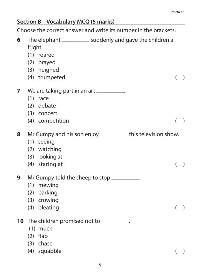 Primary 2 English Practice Papers Second Edition - CPD Singapore ...