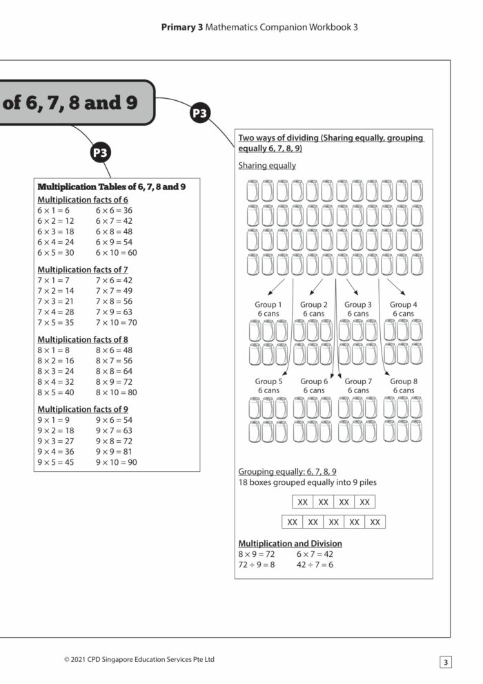 Mathematics Companion Worksheets - CPD Singapore Education Services Pte Ltd