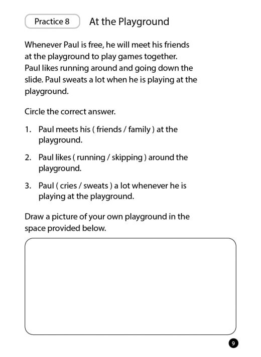 K2 to P1 English Comprehension Practice Book 1 - CPD Singapore ...