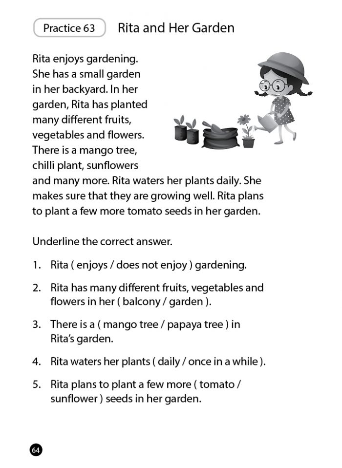 K2 to P1 English Comprehension Practice Book 1 - CPD Singapore ...