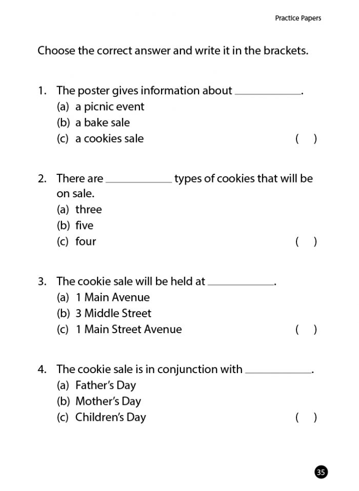 Pre-primary English Comprehension Cloze and Creative Writing - CPD ...