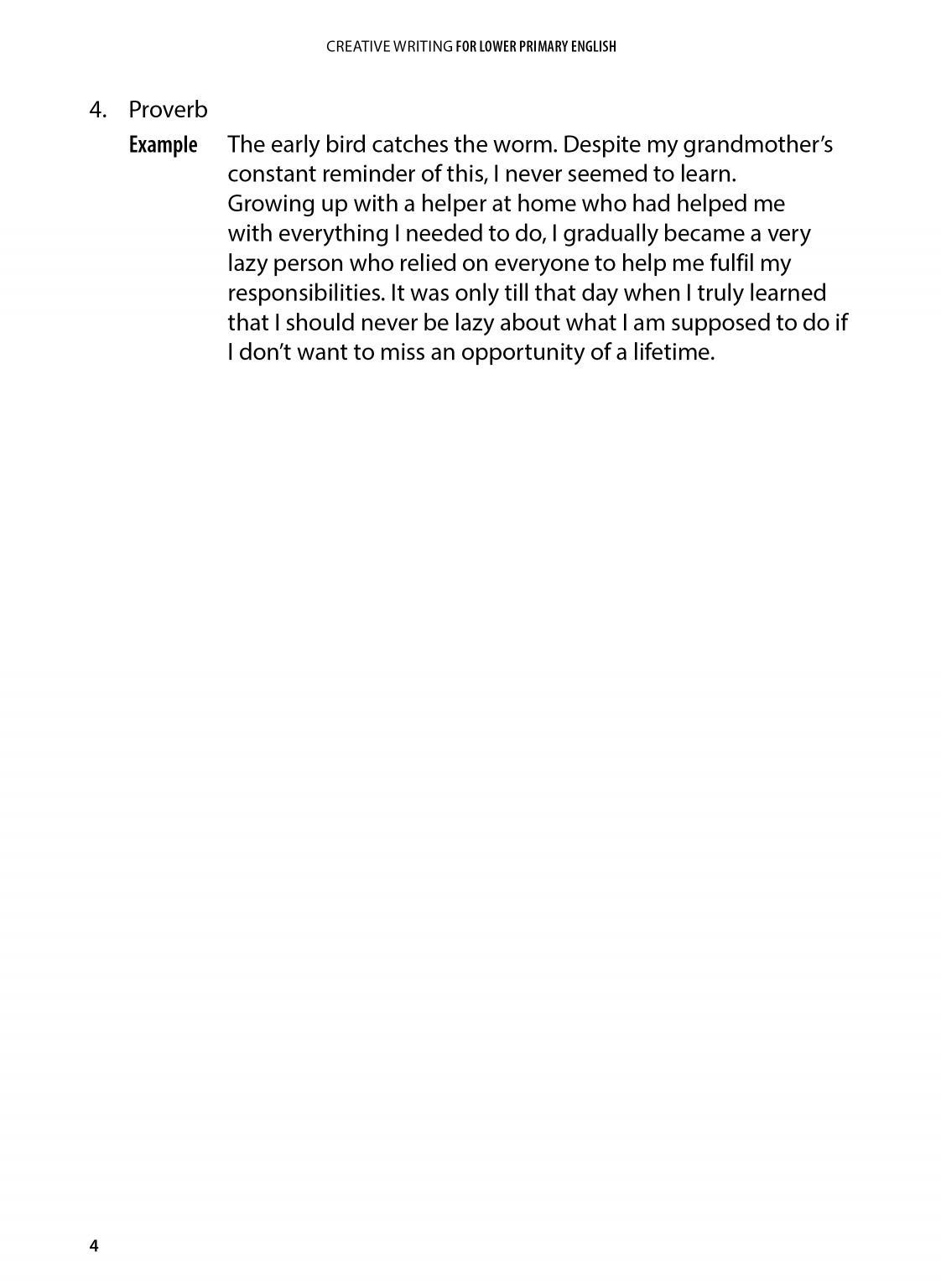 Creative Writing For Primary 3 4 English CPD Singapore Education 