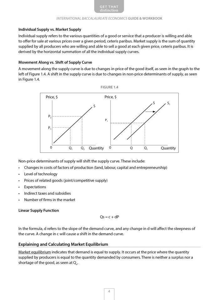International Baccalaureate (IB) Economics Guide and Workbook - CPD ...