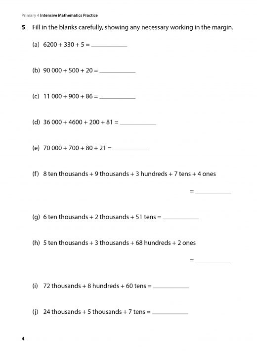 Primary 4 Intensive Mathematics Practice - CPD Singapore Education ...