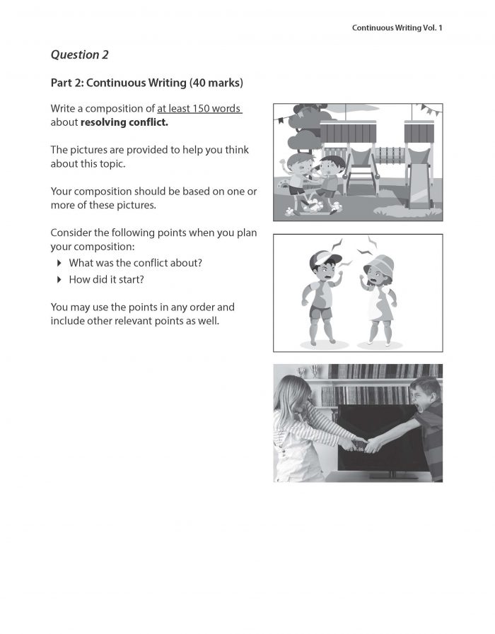 Upper Primary English Intensive Practice Continuous Writing Volume 1 ...