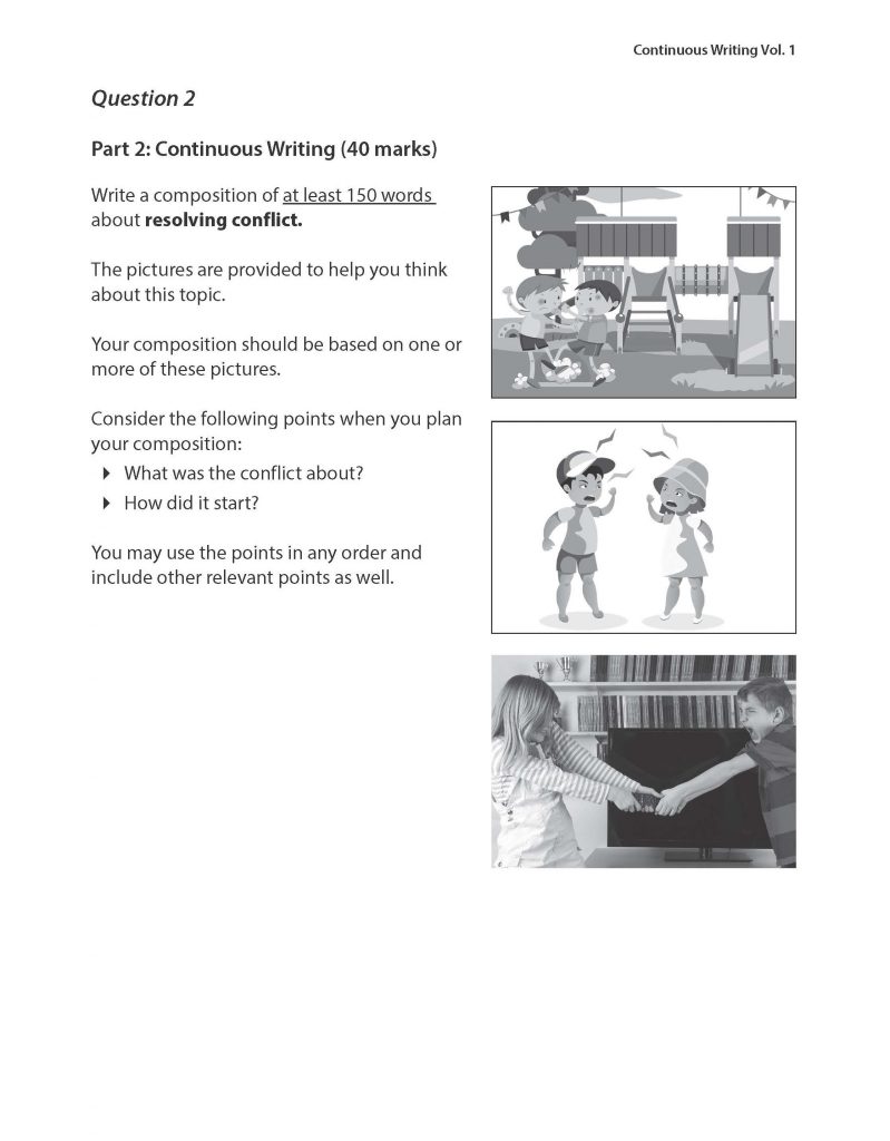 Upper Primary English Intensive Practice Continuous Writing Volume 1 ...