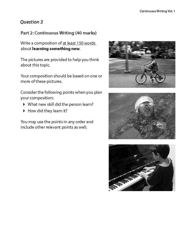 Upper Primary English Intensive Practice Continuous Writing Volume 1 ...