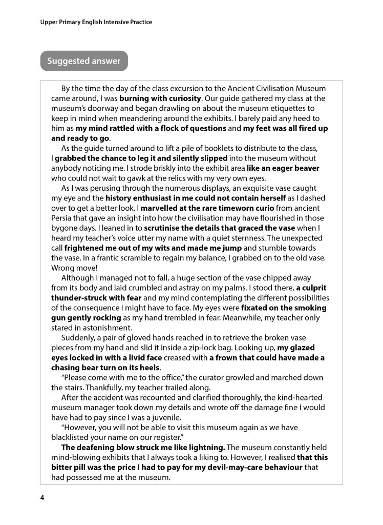 Upper Primary English Intensive Practice Continuous Writing Volume 2 ...
