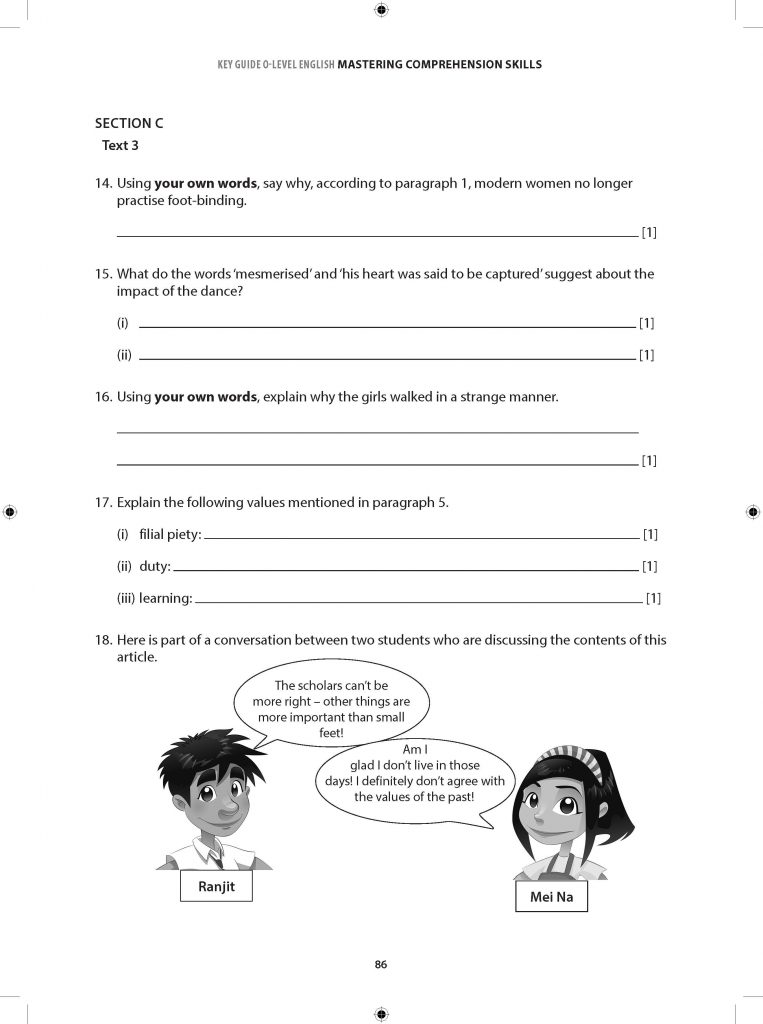 Key Guide O-Level English: Mastering Comprehension Skills - CPD ...