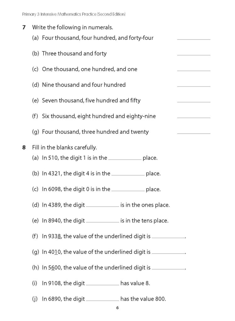 Primary 3 Intensive Mathematics Practice Second Edition - CPD Singapore ...
