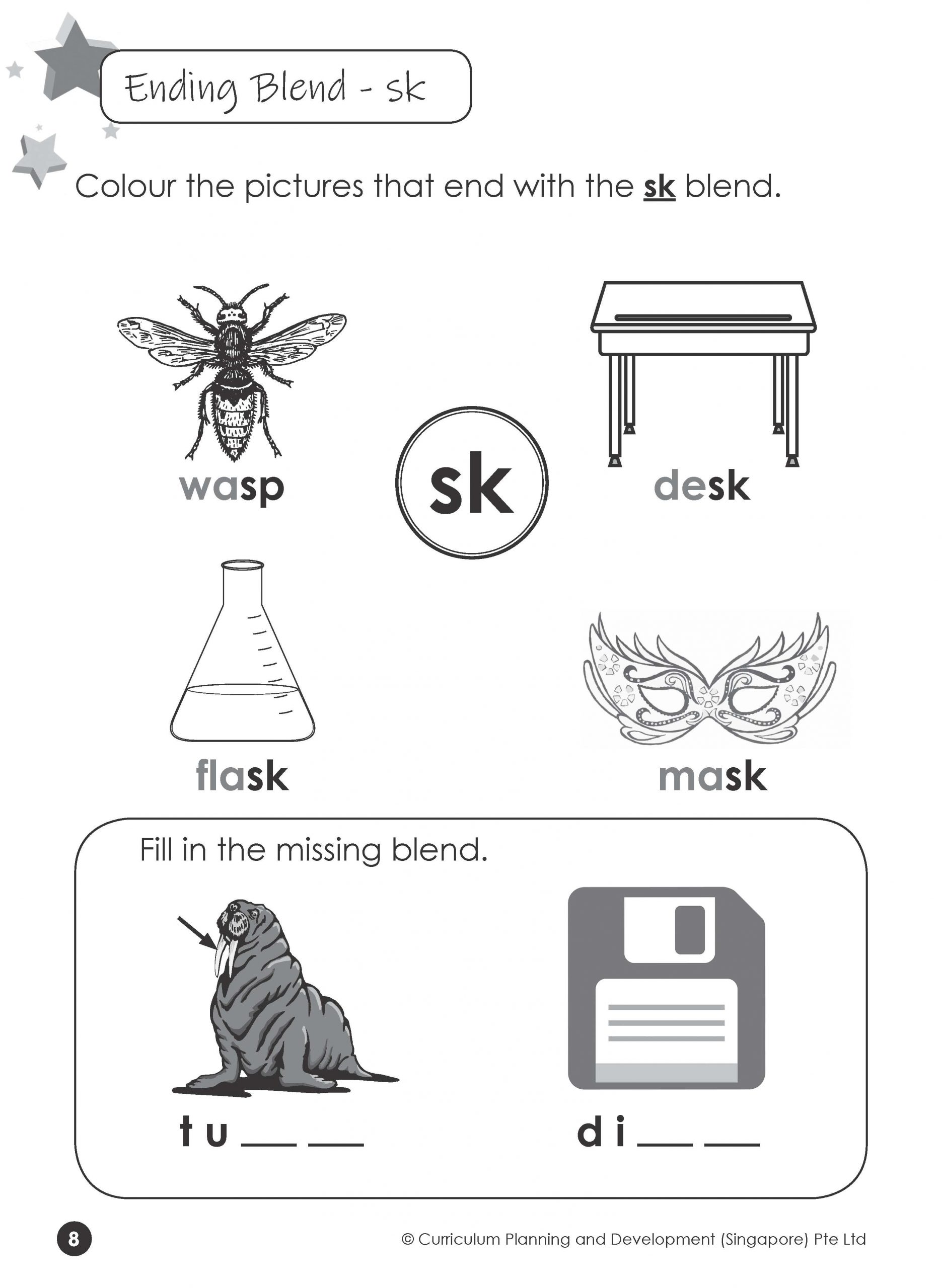 Fun Learning Phonics Level 2– Ending Blends | CPD Singapore