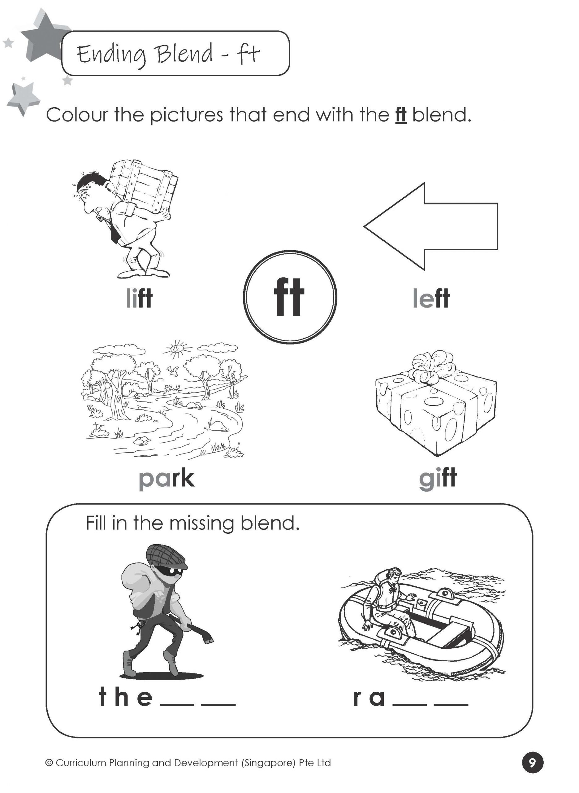 Fun Learning Phonics Level 2– Ending Blends | CPD Singapore