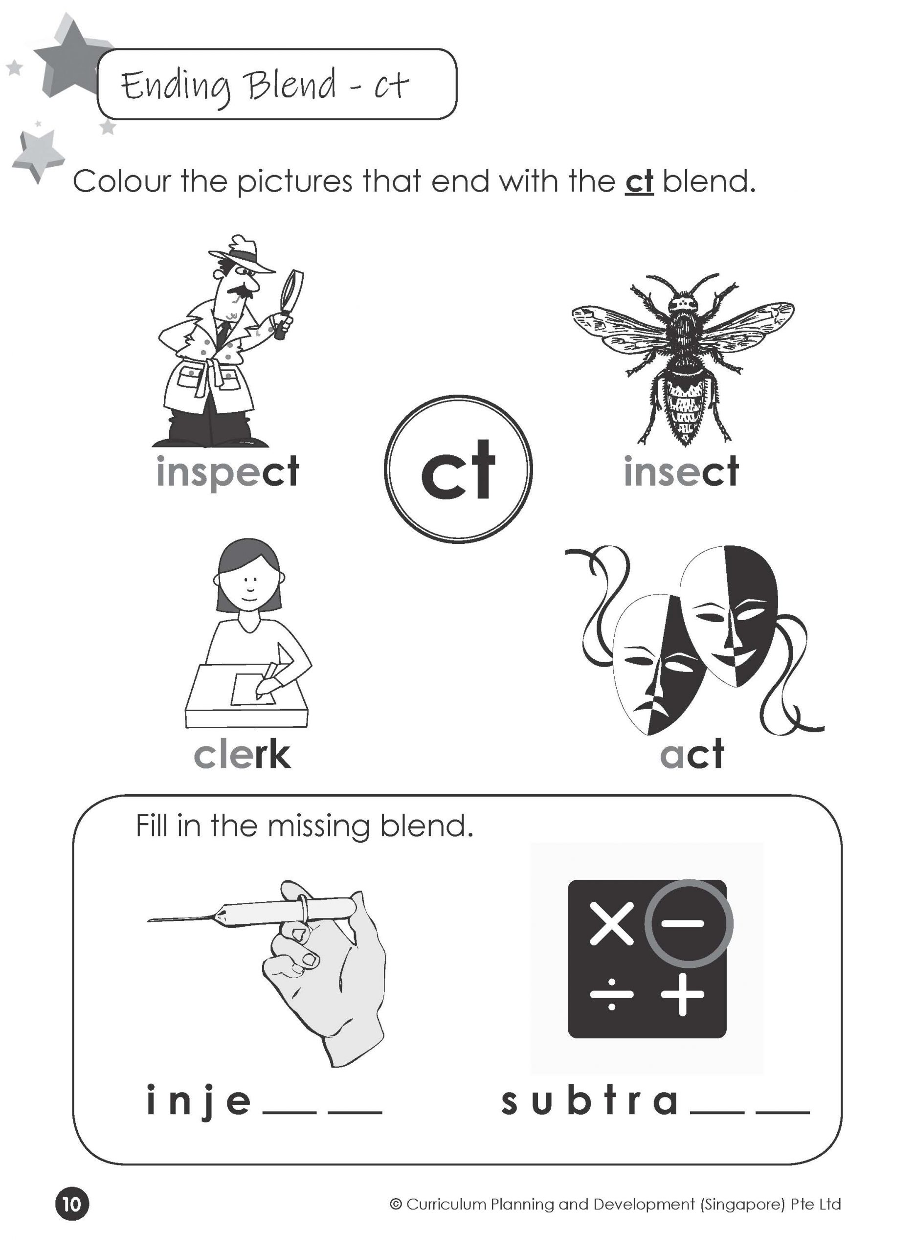 Fun Learning Phonics Level 2– Ending Blends | CPD Singapore