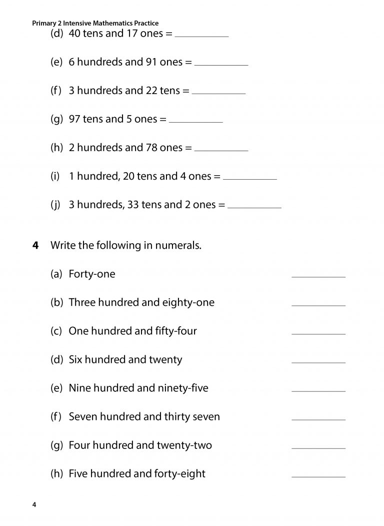 Primary 2 Intensive Mathematics Practice - CPD Singapore Education ...