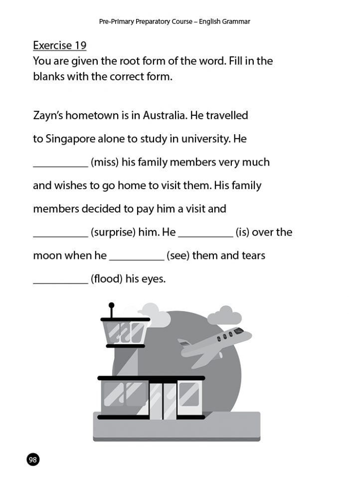 Pre-Primary Preparatory Course English Grammar - CPD Singapore ...