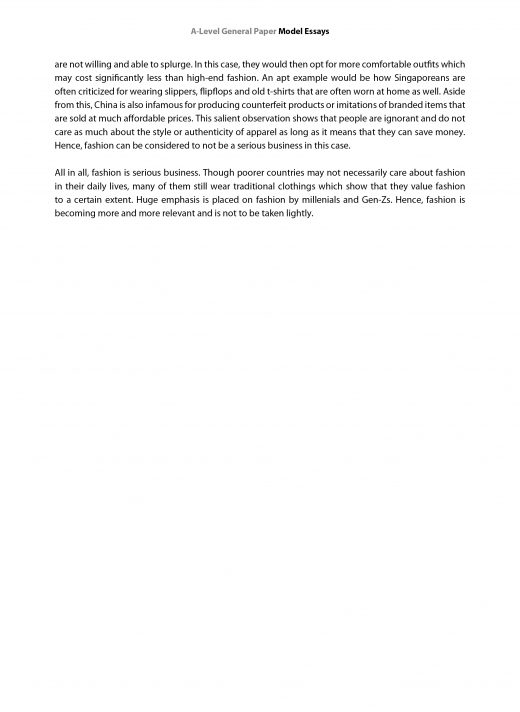 A-Level General Paper Model Essays – Write Your Way to an 'A' - CPD ...