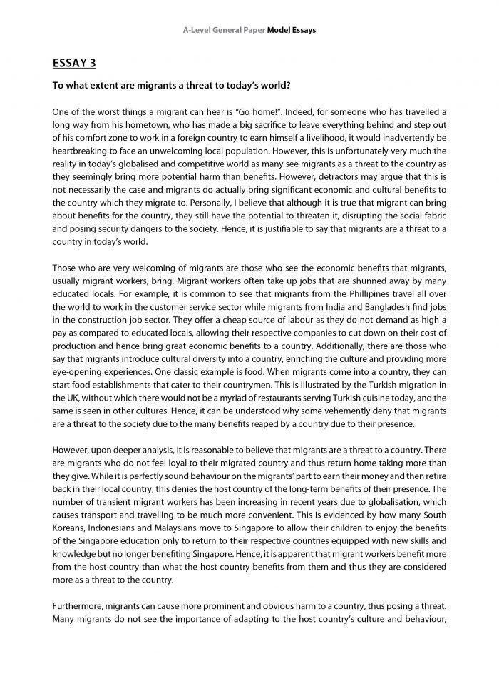 A-Level General Paper Model Essays – Write Your Way to an 'A' - CPD ...