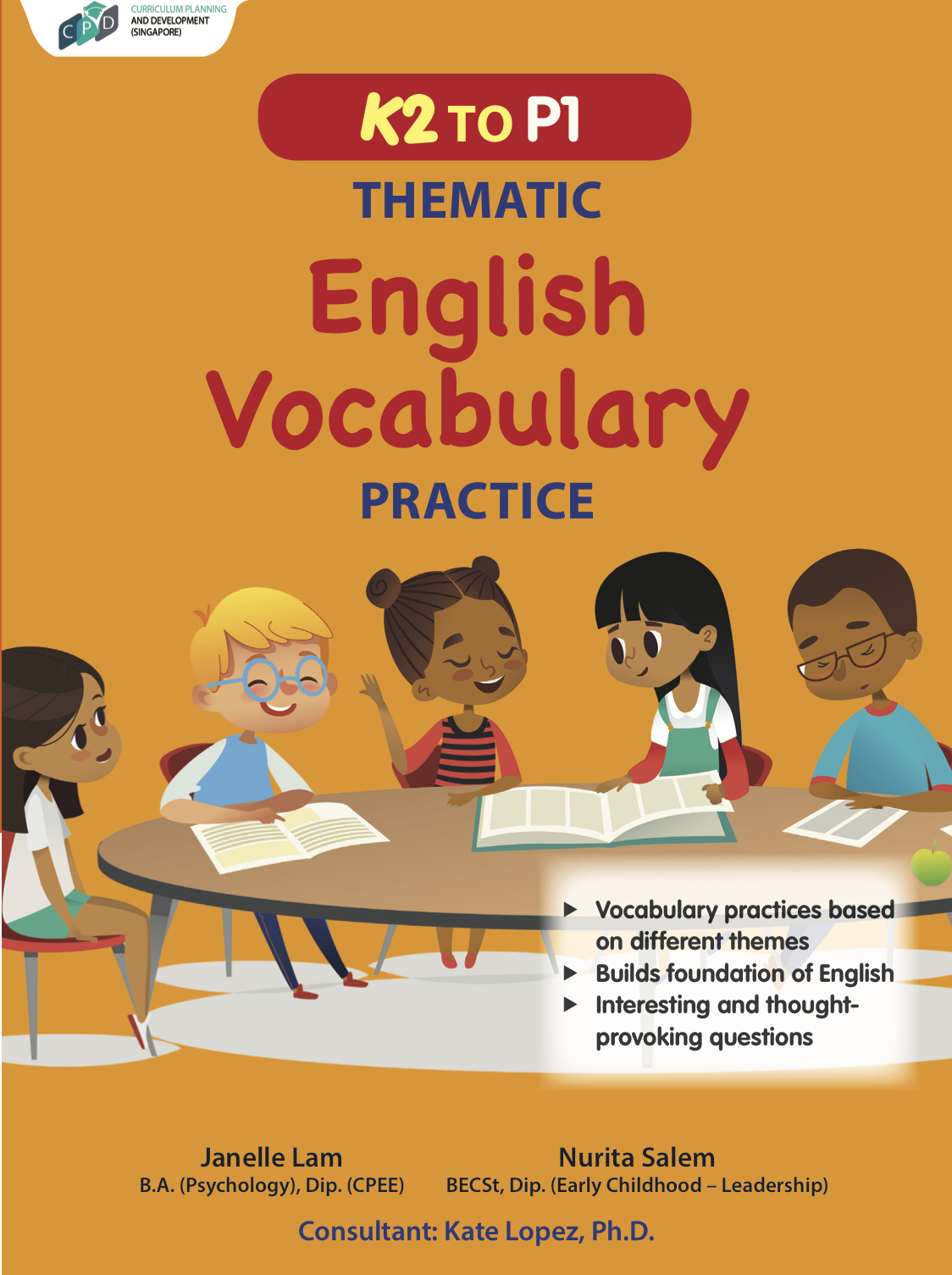 K2 to P1 Thematic English Vocabulary Practice | CPD Singapore