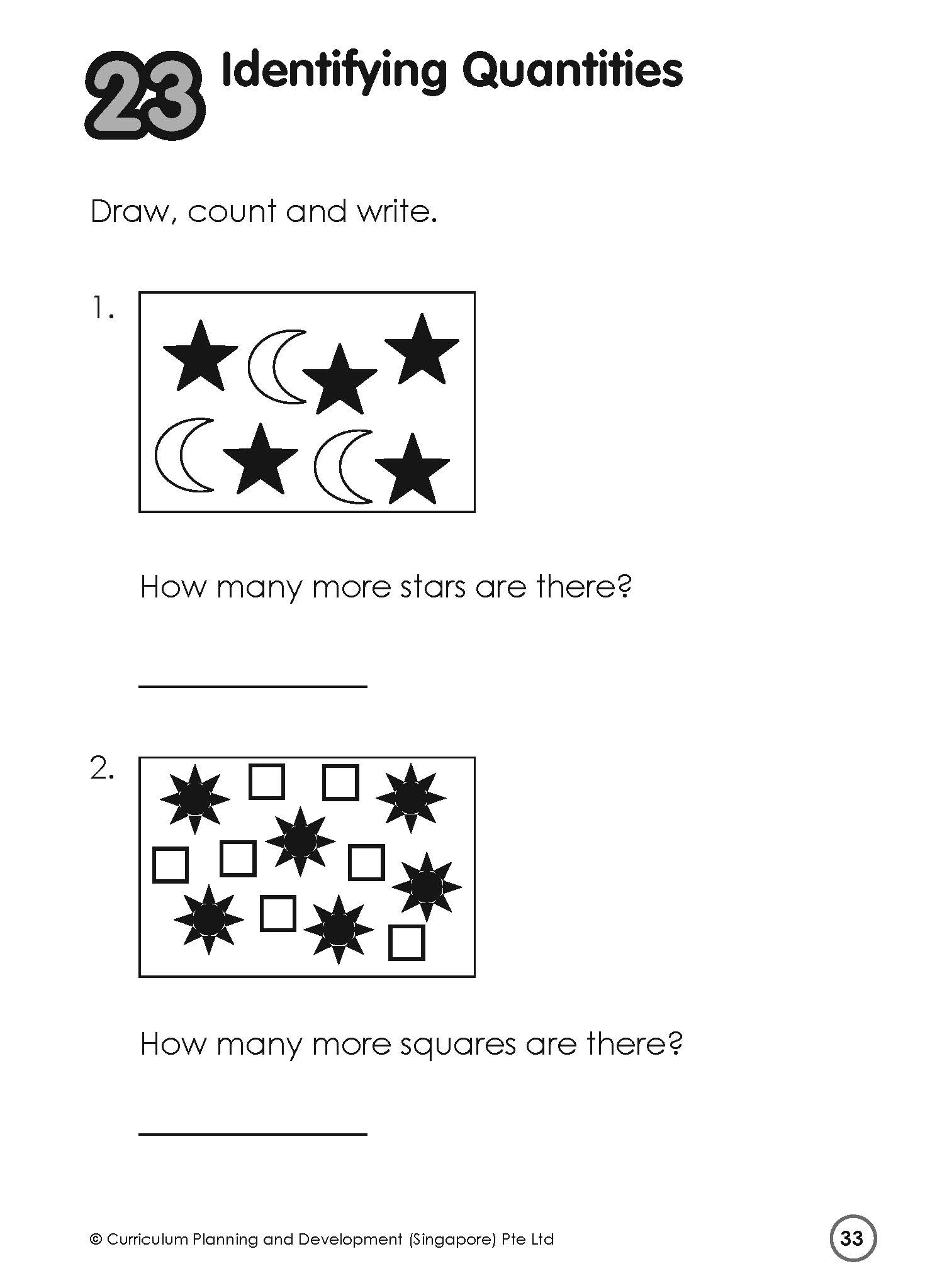 Kindergarten Mathematics Book 1 – Beginners | CPD Singapore