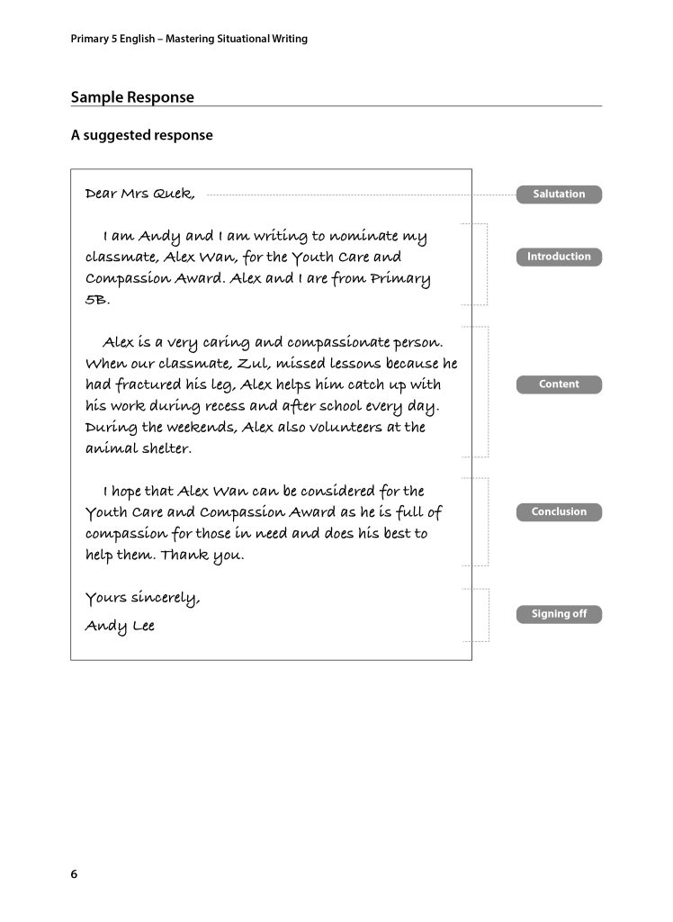 Primary 5 English Mastering Situational Writing - CPD Singapore ...