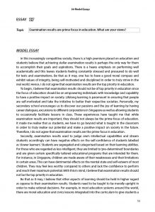 GCE O-Level English 50 Model Essays - CPD Singapore Education Services ...