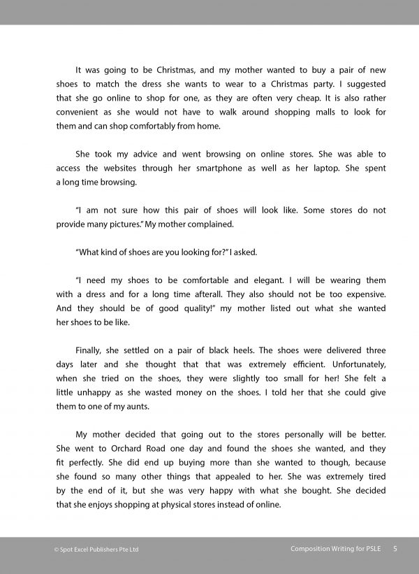 Composition Writing for PSLE | CPD Singapore Education Services Pte Ltd