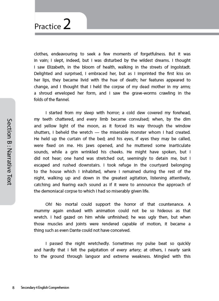 Secondary 4 English Comprehension Practice - CPD Singapore Education ...