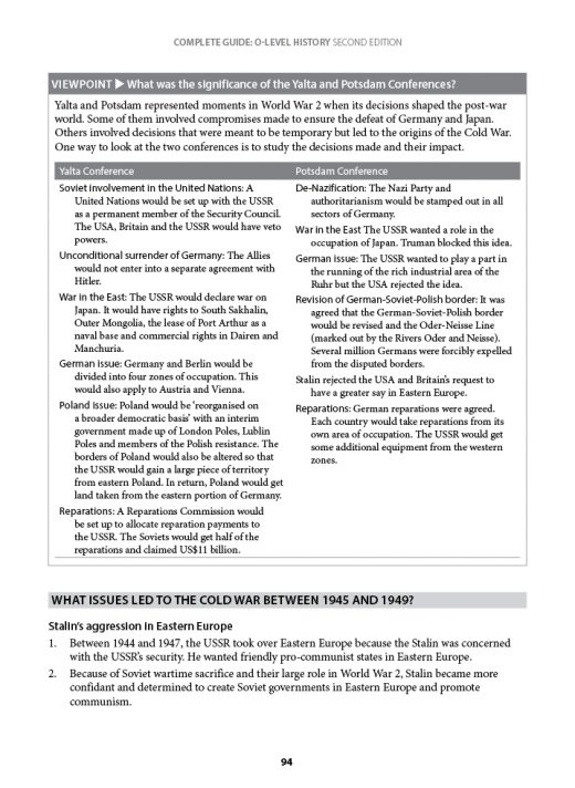 Complete Guide: O-Level History Express/Normal(Academic) Second Edition ...