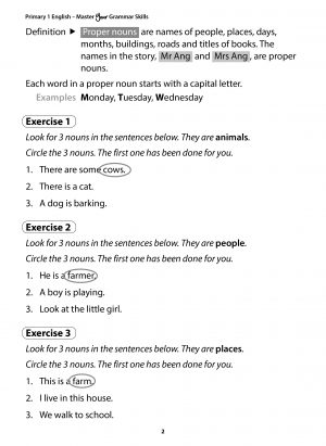 Primary 1 English Master Your Grammar Skills - CPD Singapore Education ...