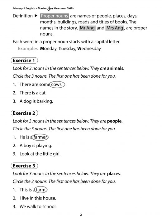 Primary 1 English Master Your Grammar Skills - CPD Singapore Education ...
