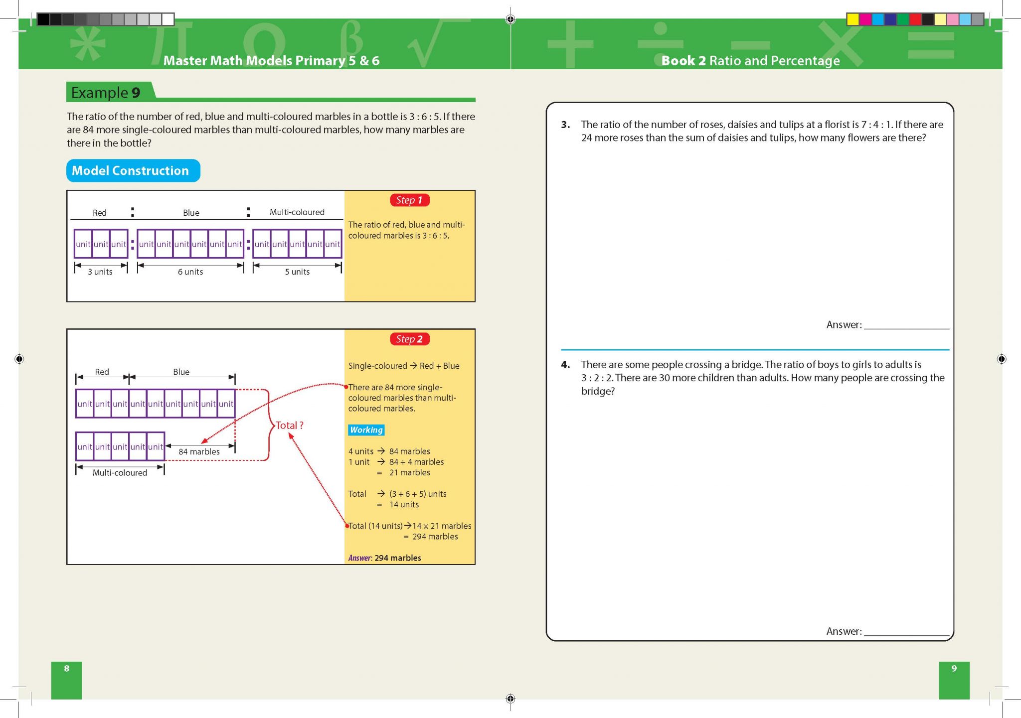 Master Math Models Primary 5 & 6 Book 2 Ratio and Percentage - CPD ...