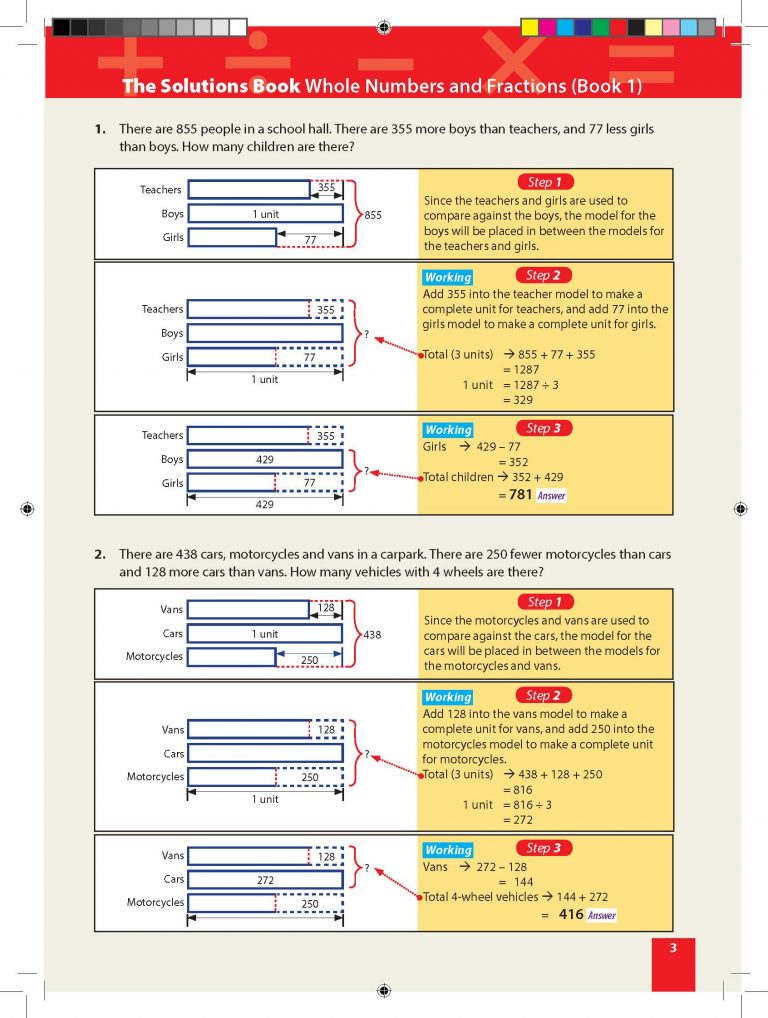 Master Math Models Primary 5 & 6 The Solutions Book - CPD Singapore ...