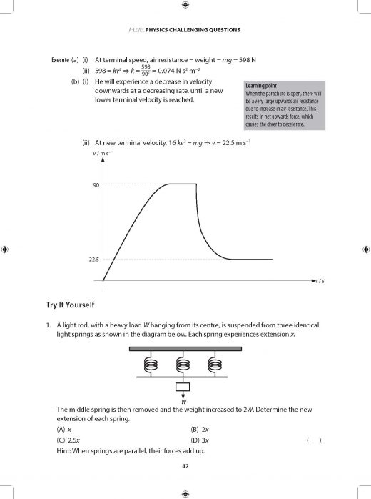 A-Level Physics Challenging Questions With Solutions - CPD Singapore ...