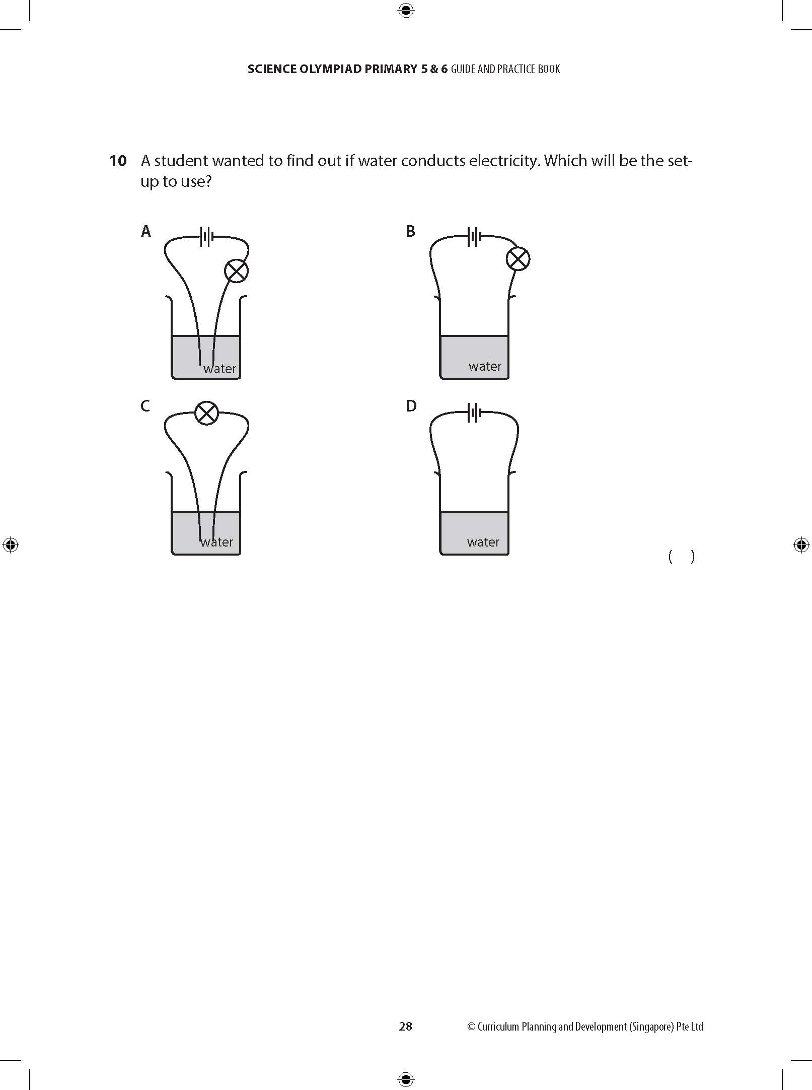 Science Olympiad Primary 5 & 6 Guide and Practice Book | CPD Singapore ...