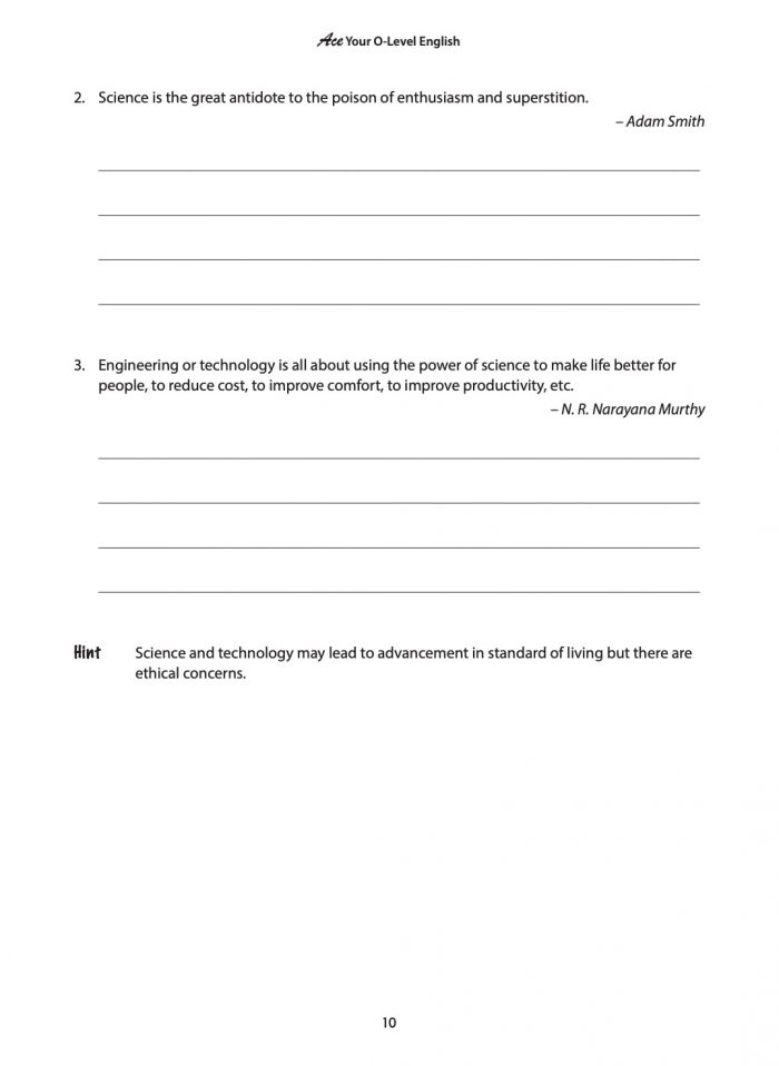 Ace Your O-Level English: An Essential Guide to Achieve Distinction ...