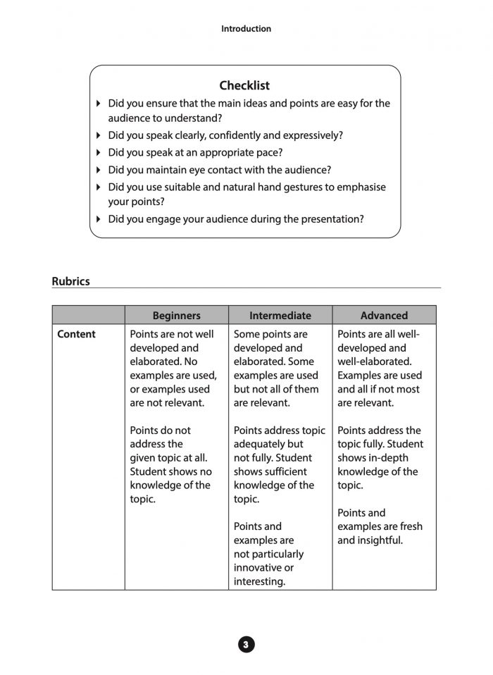 Ace Your Show-and-Tell Developing Oral Competence for Extraordinary ...