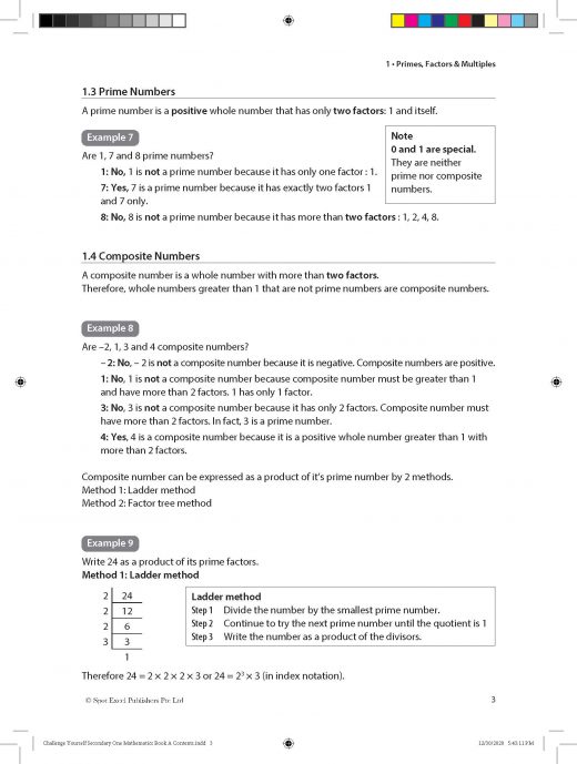 Challenge Yourself Secondary One Mathematics Book A - CPD Singapore ...