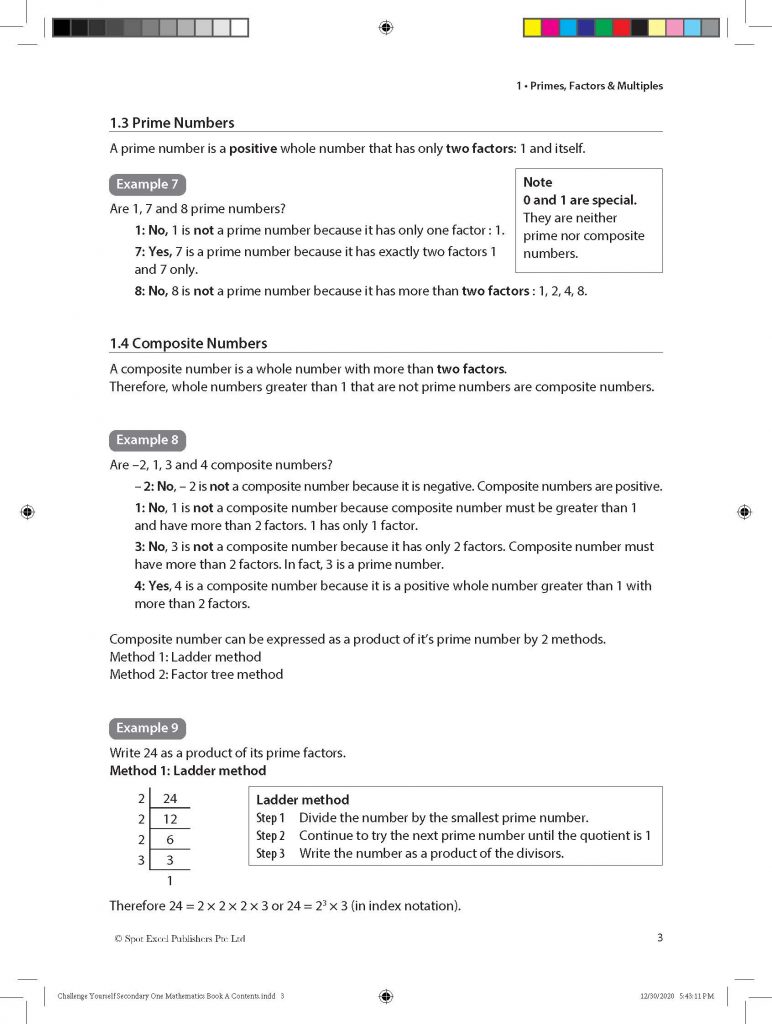 Challenge Yourself Secondary One Mathematics Book A - CPD Singapore ...