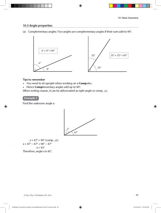 Challenge Yourself Secondary One Mathematics Book B - CPD Singapore ...