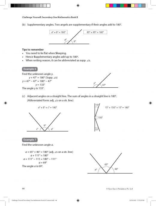 Challenge Yourself Secondary One Mathematics Book B - CPD Singapore ...